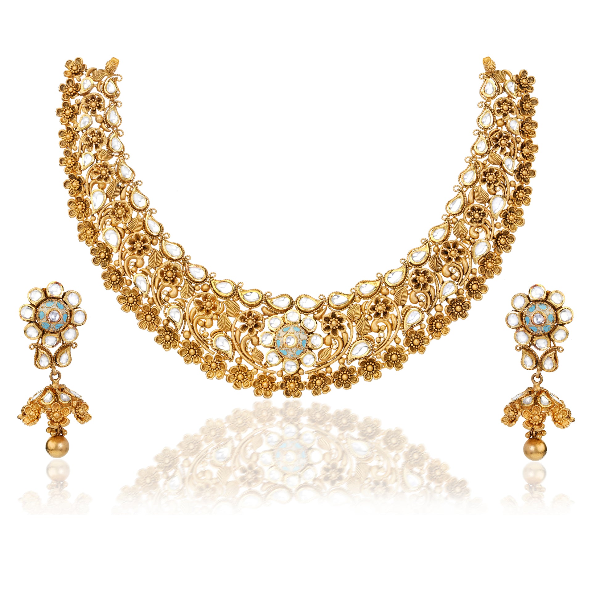 Tanaia Gold Set – Khanna Jewellers