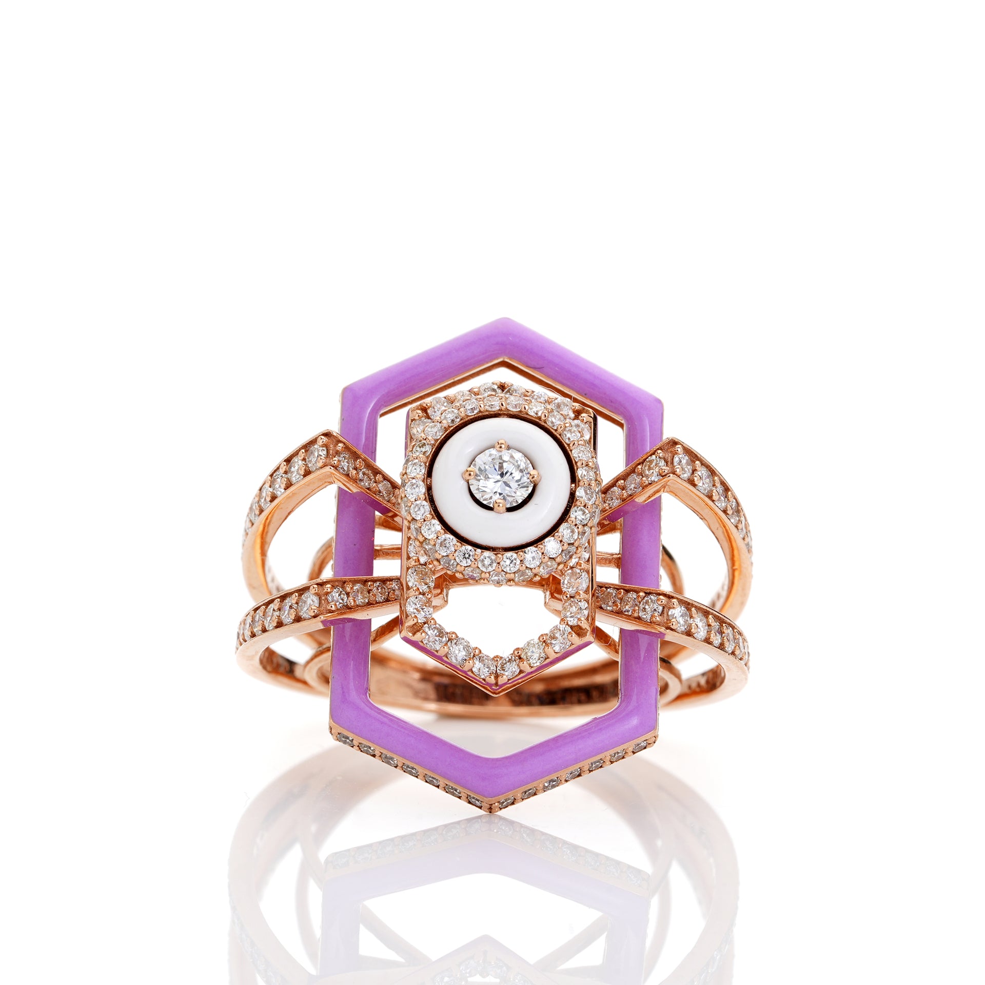 Webbed Diamond Ring – Khanna Jewellers